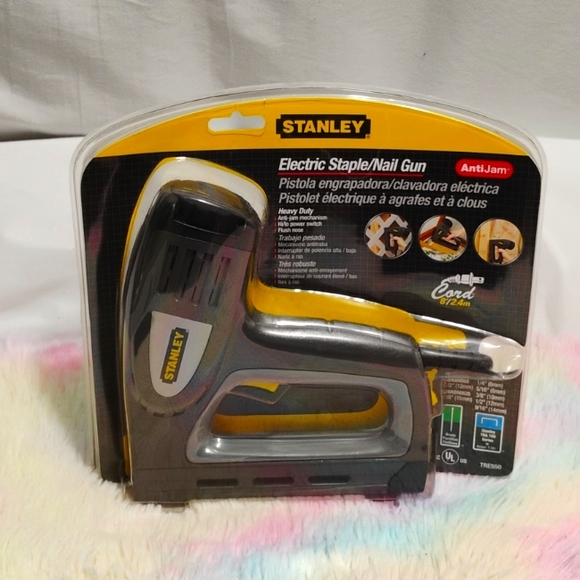 Stanley | Other | Nwt Stanley Electric Heavy Duty Anti Jam Staplenail ...